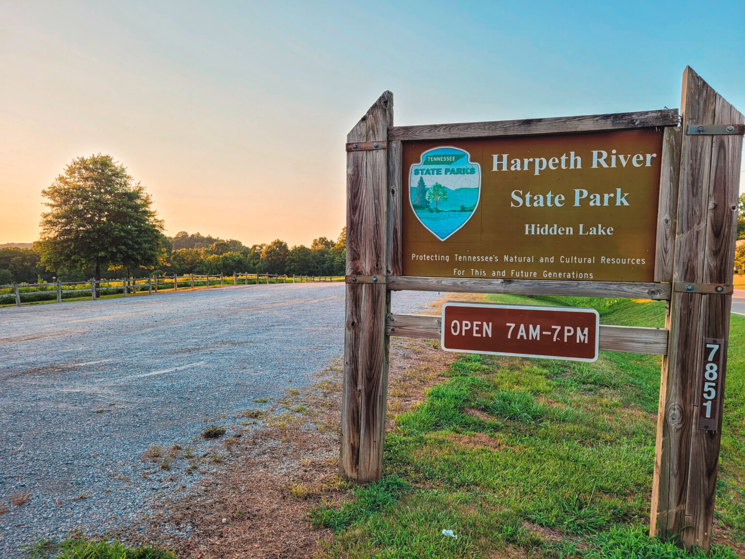 Hidden Lake at Harpeth River State Park - Bellevue, Tennessee